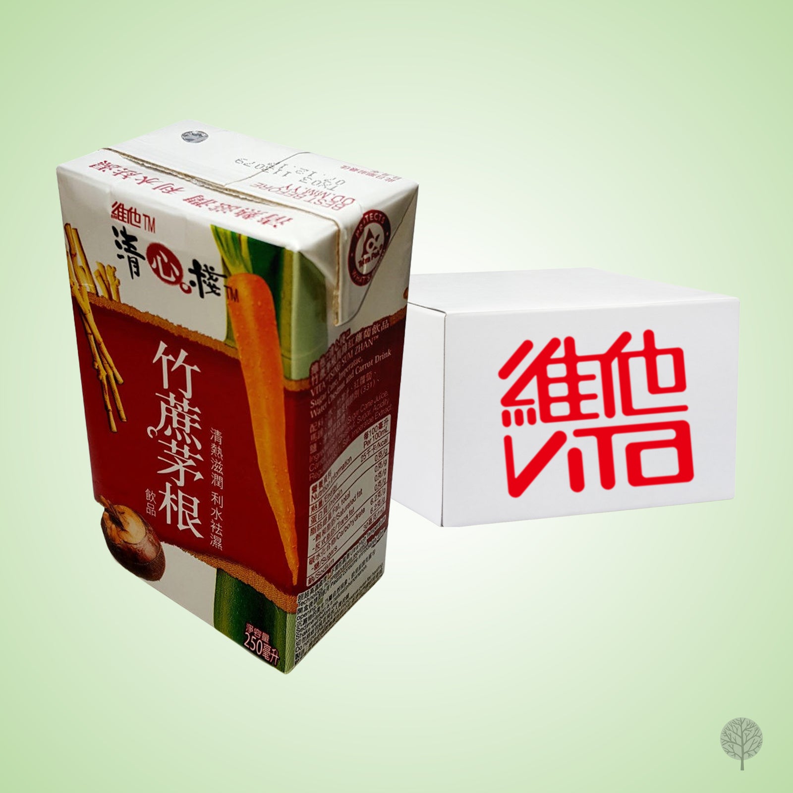 Tsz Sugar Cane Imperatae, Water Chestnut And Carrot - 250ml X 24 pkts ...